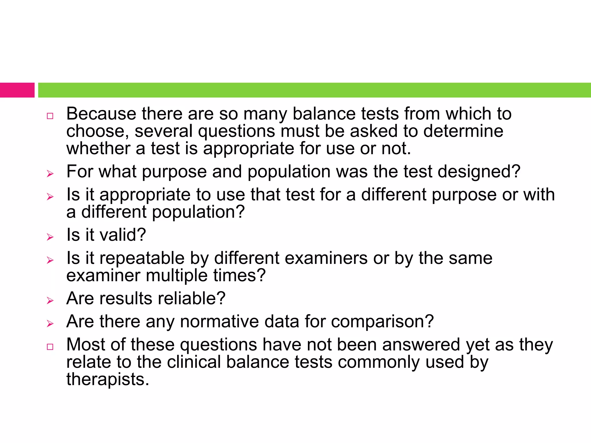 BALANCE ASSESSMENT .pptx