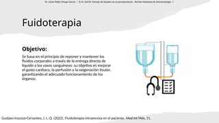 formulas para balance de líquidos y su importancia en anestesiología | PPTX