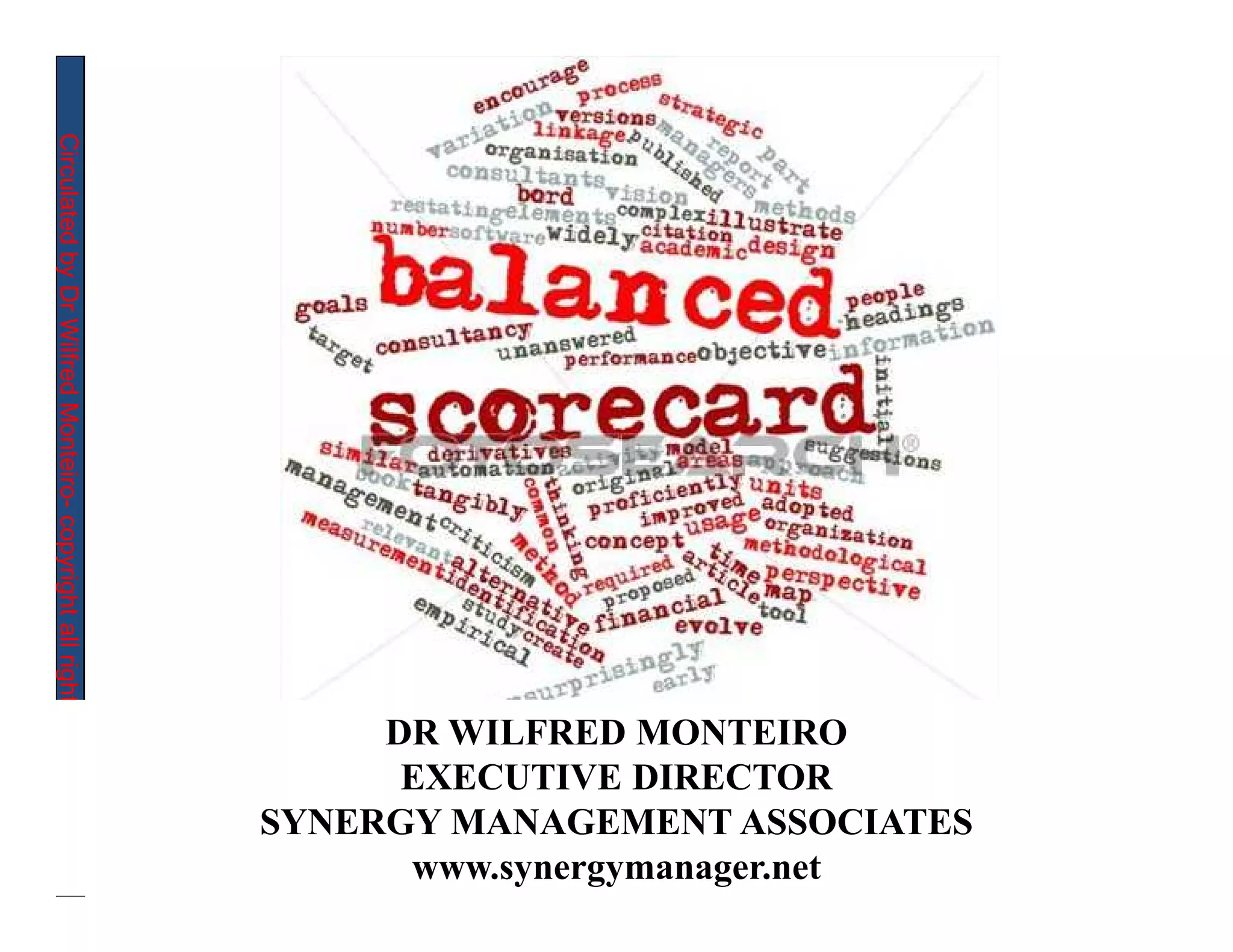Balance scorecard art of strategy execution | PPT | Free Download