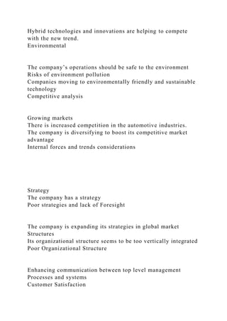 BALANCE SCORECARD AND COMMUNICATION PLAN 1BALANCE SCORECARD A.docx