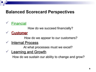 BalanceScorecard-AnEffectiveTool | PPT | Human Resources | Business