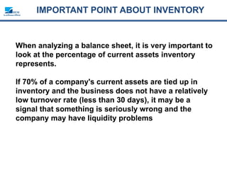 Balance sheet analysis | PPT