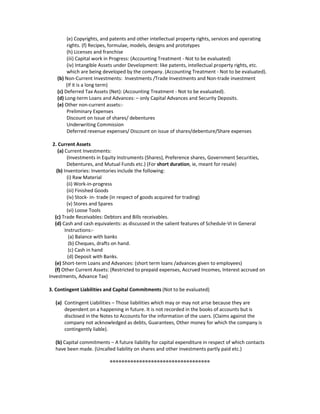 Balance sheet problems | PDF