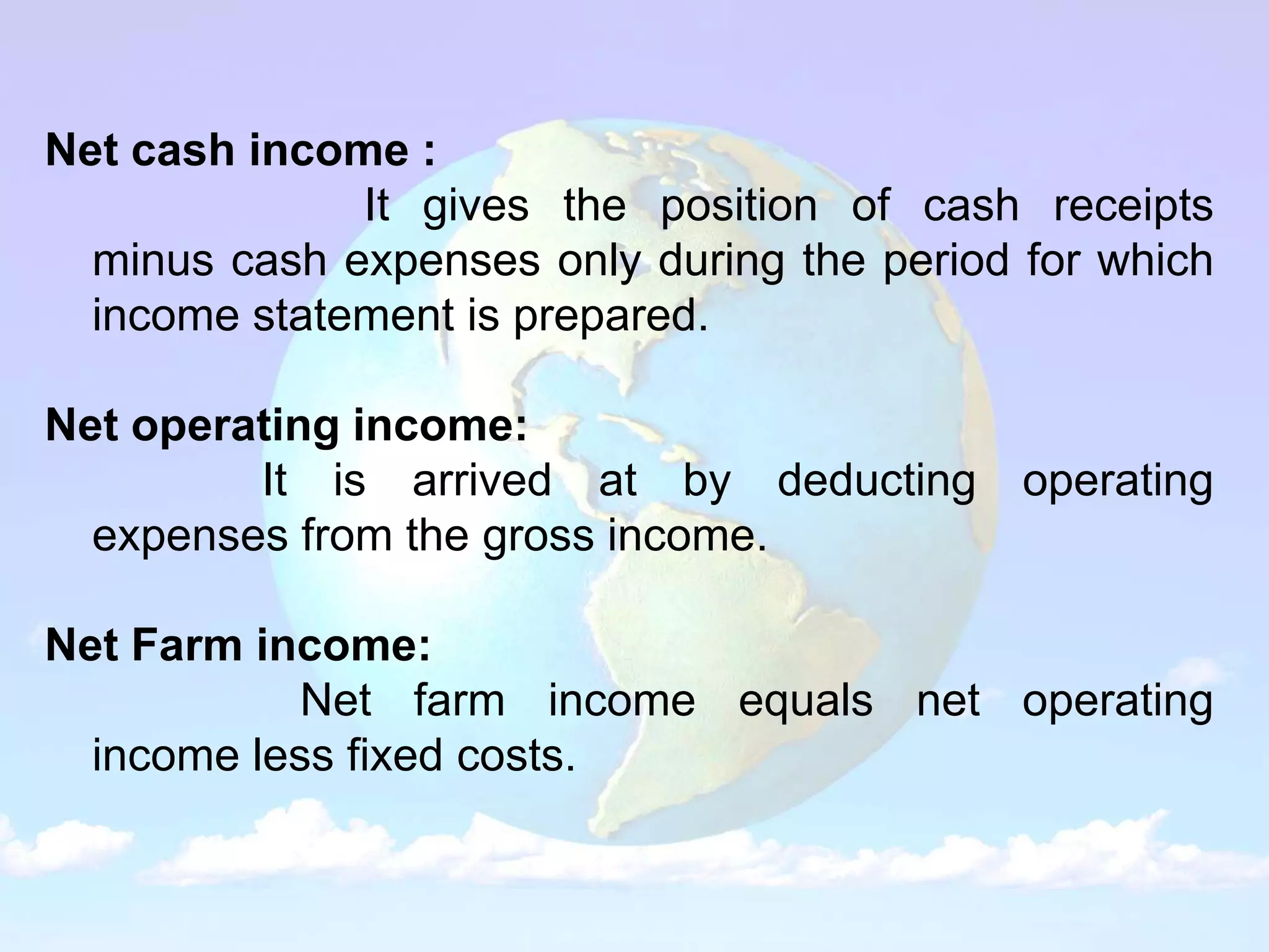 Balance sheet & Income statement | PPTX