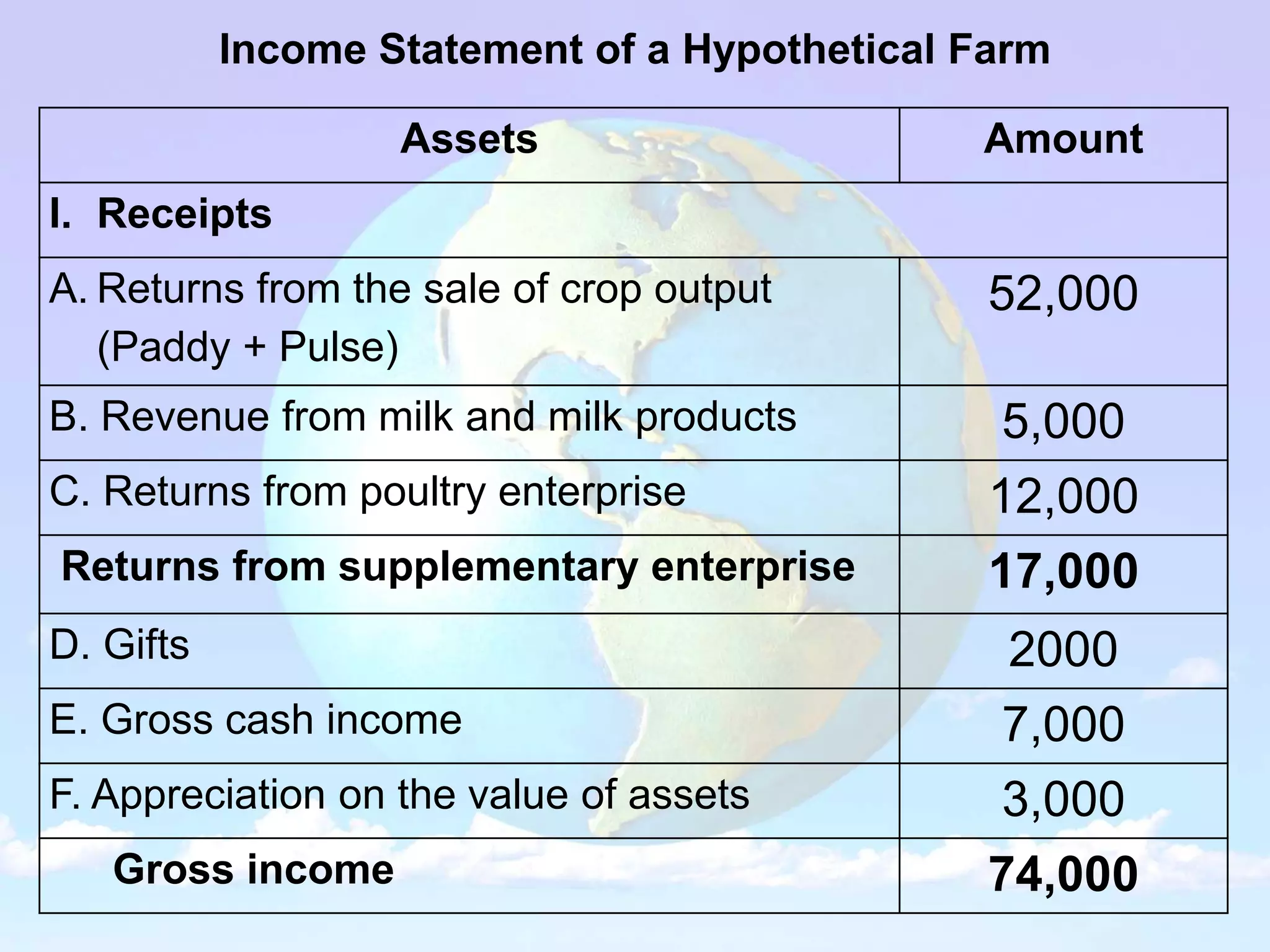 Balance sheet & Income statement | PPTX