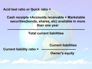 Balance sheet & Income statement | PPTX