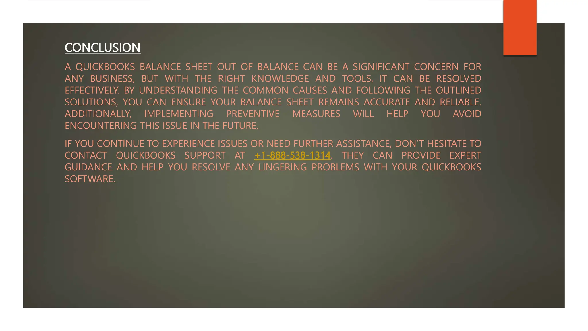 Fixing QuickBooks Balance Sheet Out of Balance: Essential Guide | PPTX