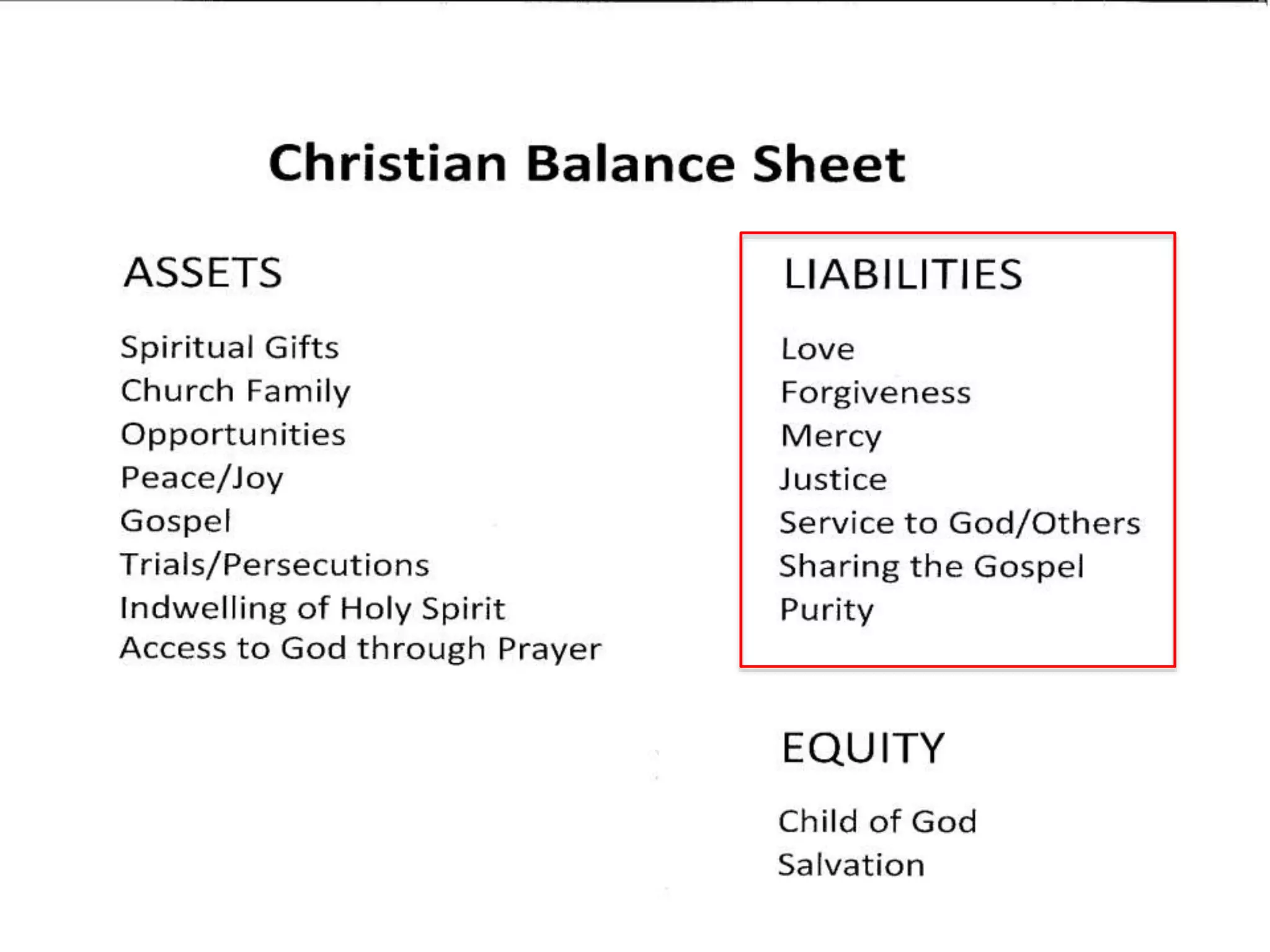 Balance Sheet Review | PPTX