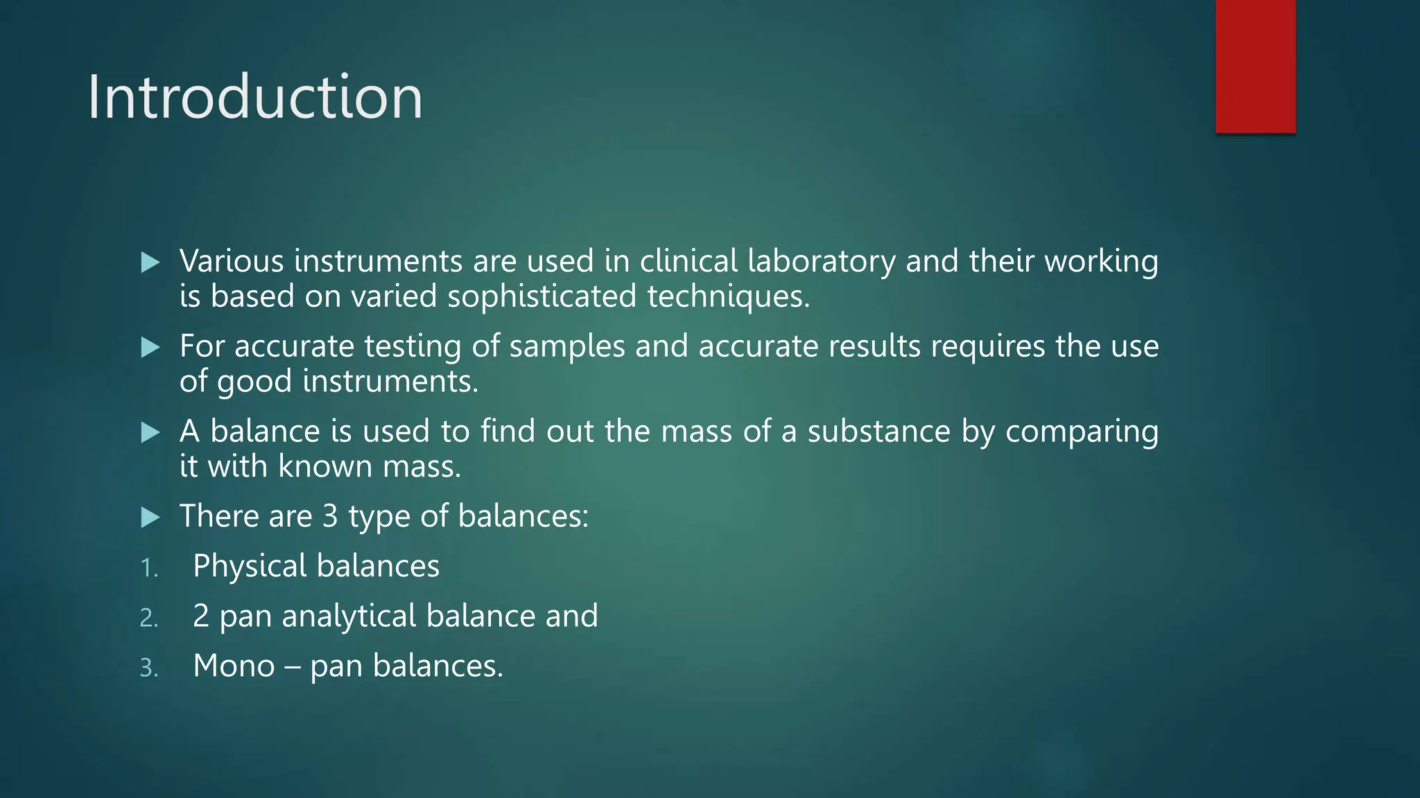 Weighing Balances | PPTX