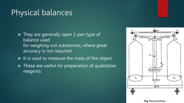 Weighing Balances | PPTX | Chemistry | Science