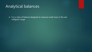 Weighing Balances | PPTX