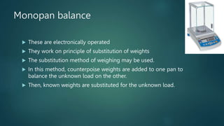 Weighing Balances | PPTX