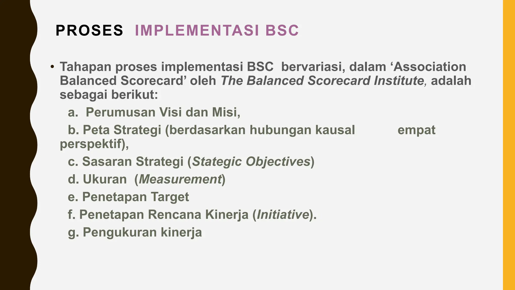 BSC (Balance Scorecard) Strategic Management | PPTX