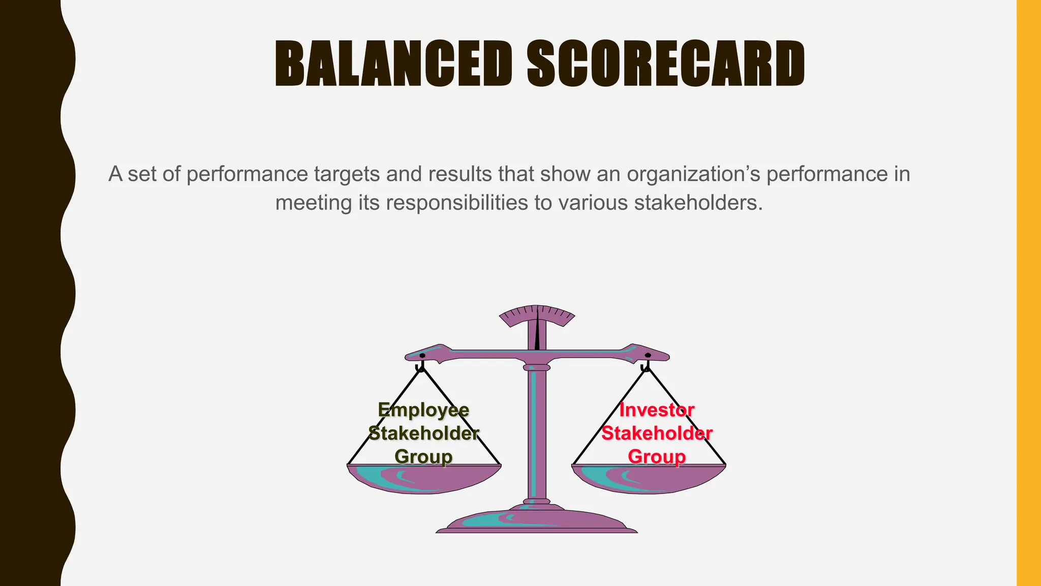 BSC (Balance Scorecard) Strategic Management | PPTX