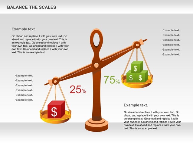 Balance the Scales Diagram (for PowerPoint and Google Slides) | PPTX