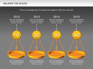 Balance the Scales Diagram (for PowerPoint and Google Slides) | PPTX