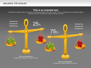 Balance the Scales Diagram (for PowerPoint and Google Slides) | PPTX