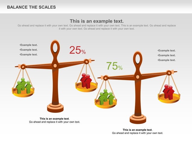 Balance the Scales Diagram (for PowerPoint and Google Slides) | PPTX