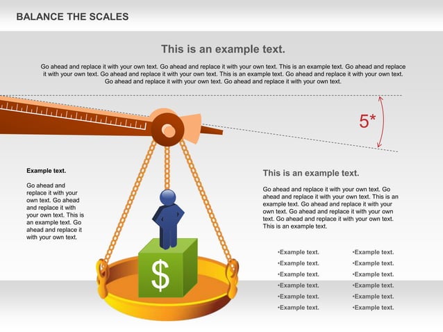 Balance the Scales Diagram (for PowerPoint and Google Slides) | PPTX