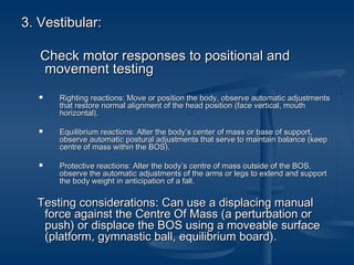 Balance Training | PPT