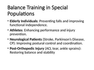 Balance training of elder people, its definition, importance and ...