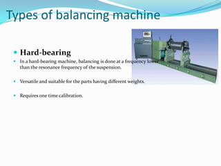 Balancing machines | PPTX