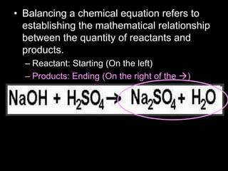 Balancing Chemical Equations Lesson PowerPoint | PPTX | Chemistry | Science