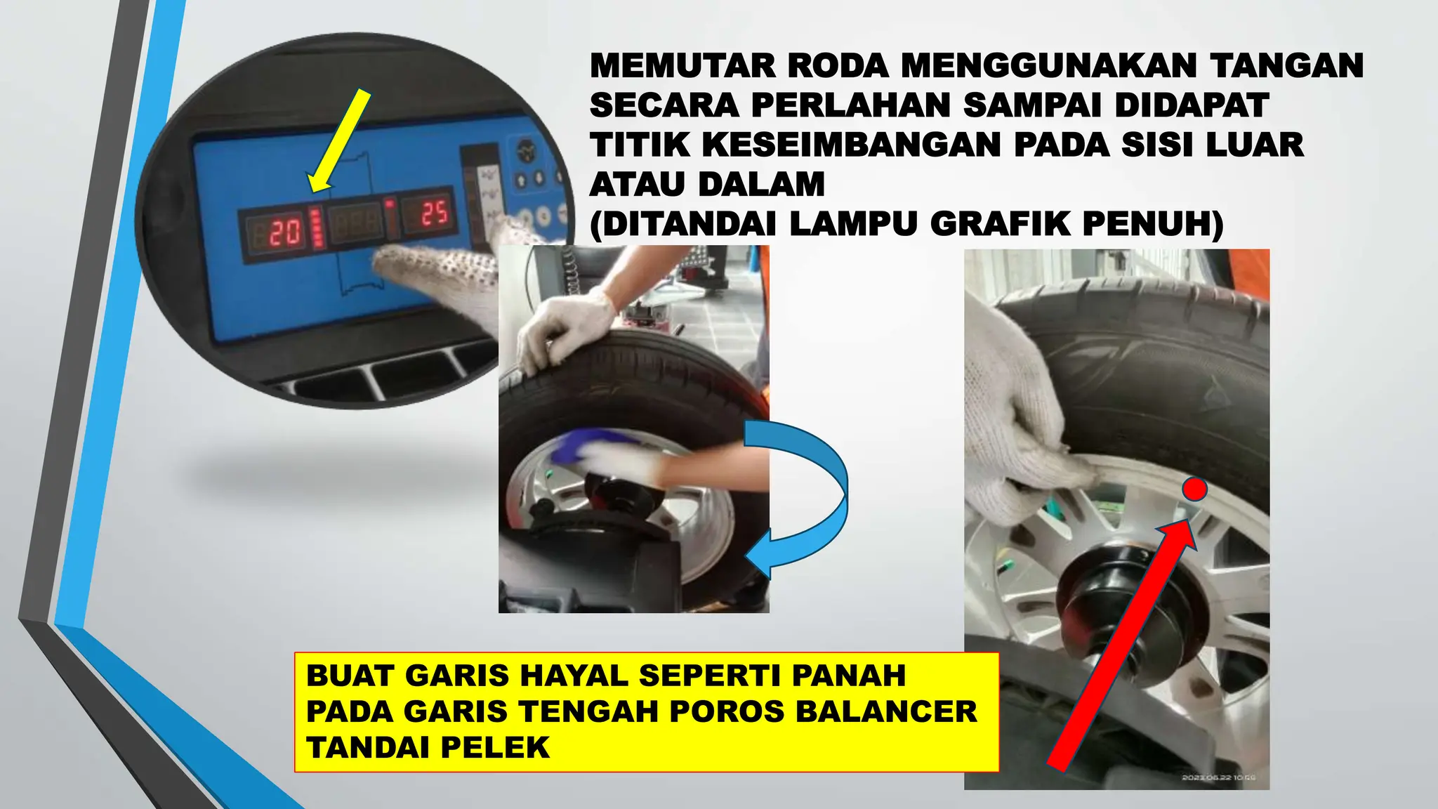 dinamic wheel balancer roda Teknik kendaraan ringan otomotif | PPTX