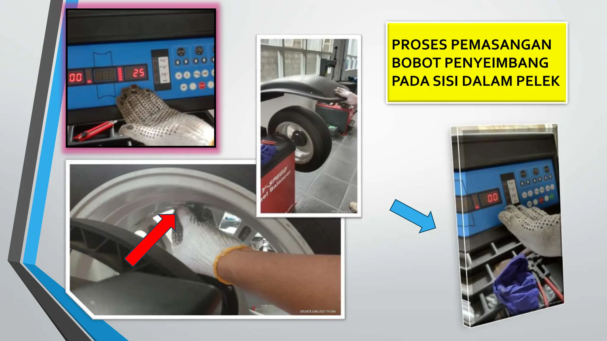 dinamic wheel balancer roda Teknik kendaraan ringan otomotif | PPTX