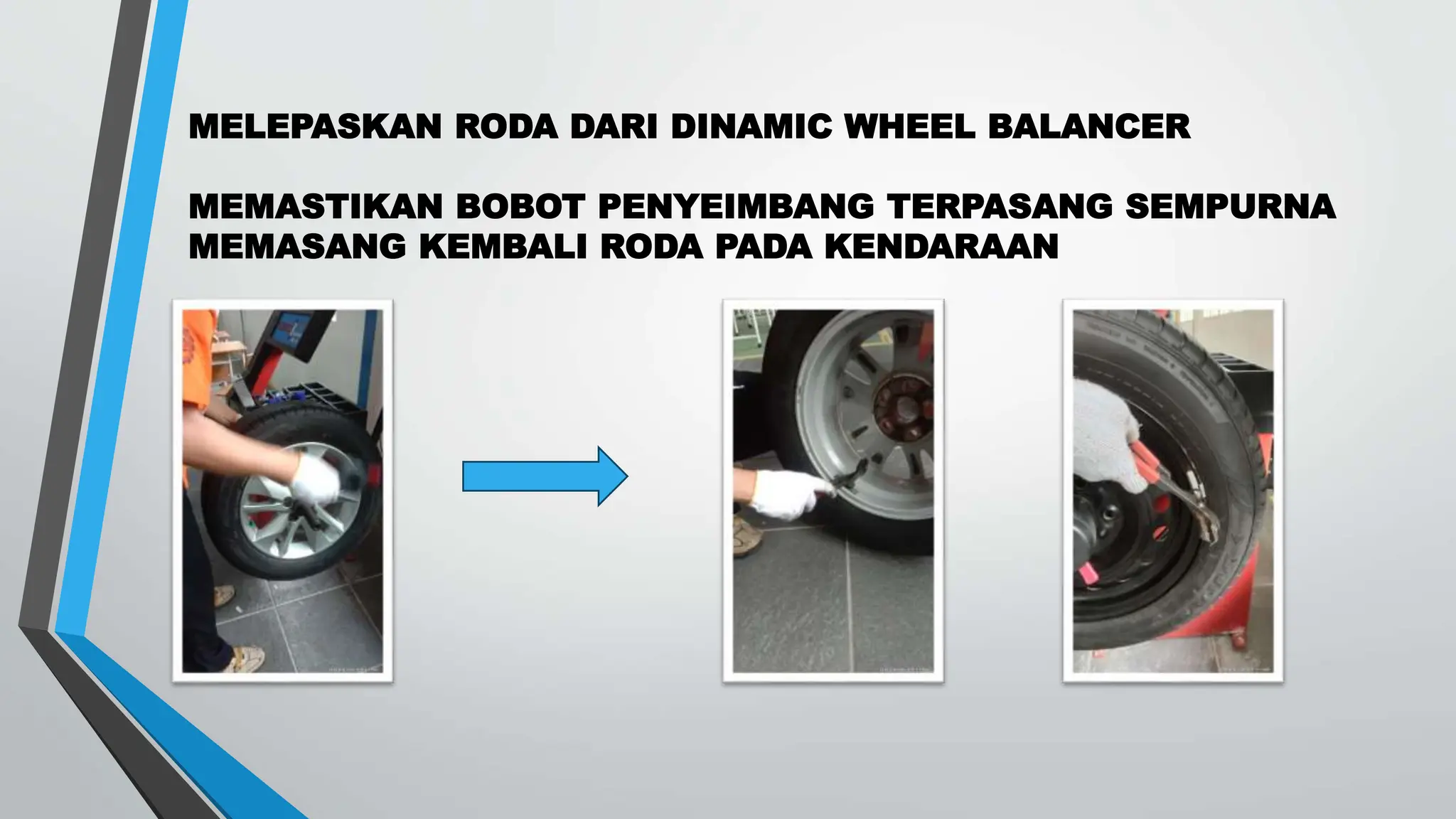 dinamic wheel balancer roda Teknik kendaraan ringan otomotif | PPTX
