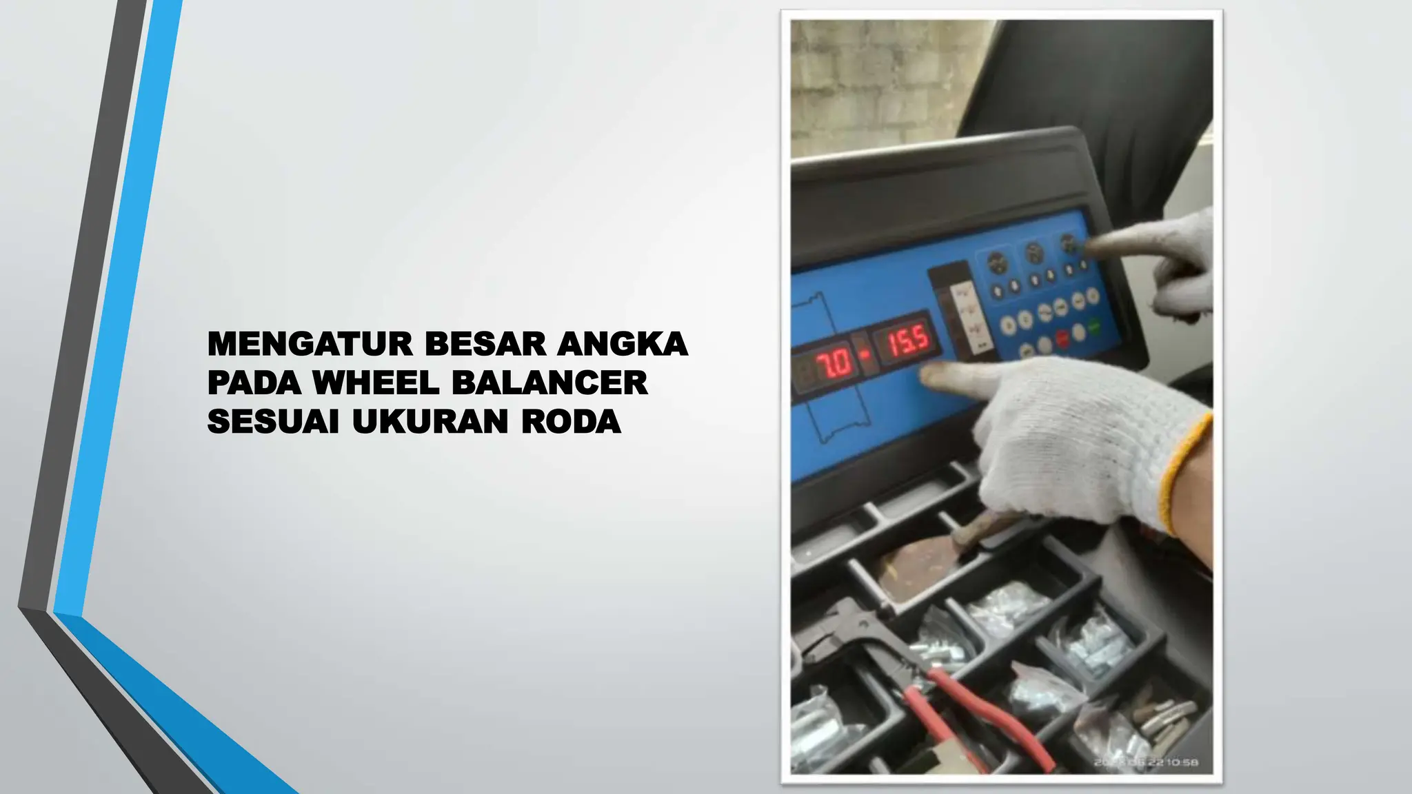 dinamic wheel balancer roda Teknik kendaraan ringan otomotif | PPTX