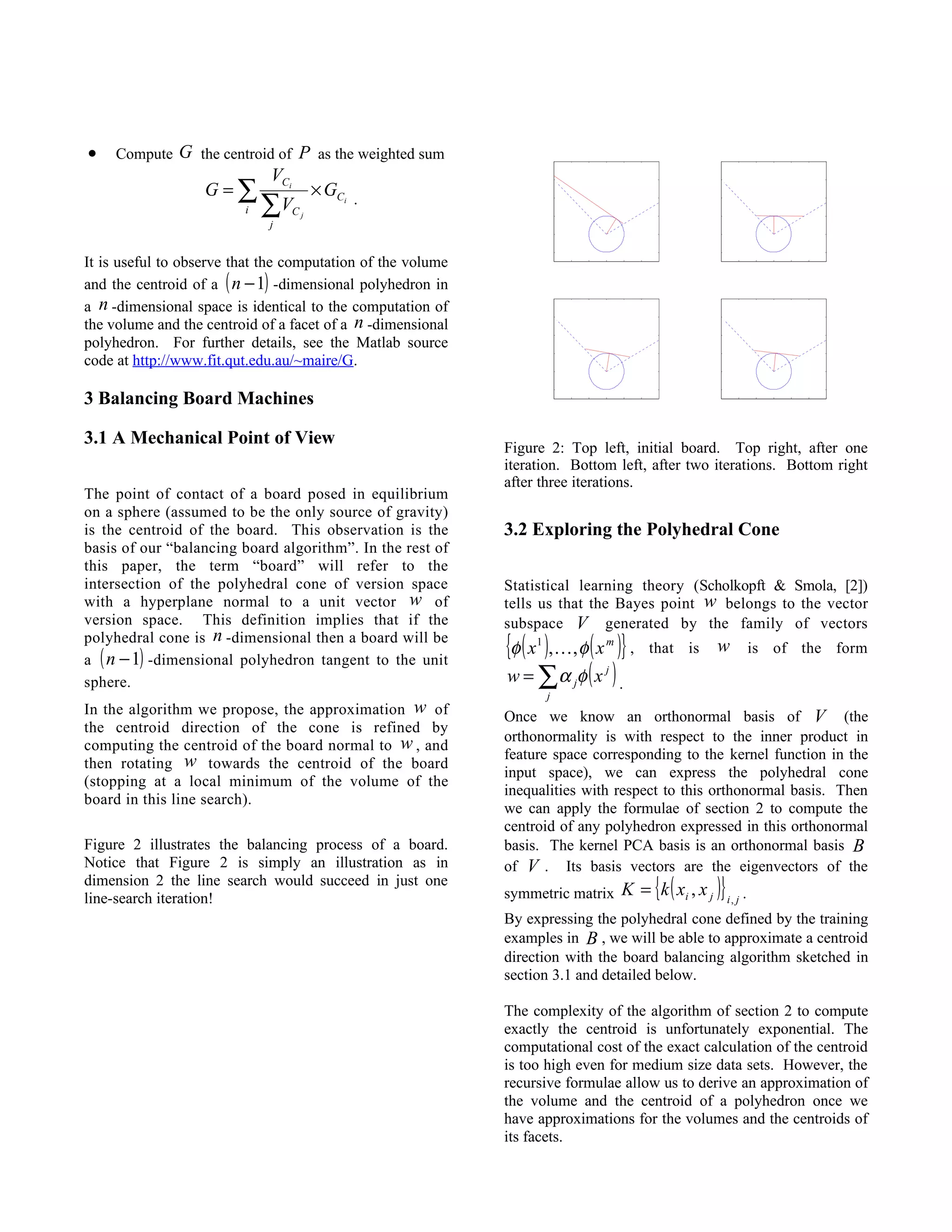 BALANCING BOARD MACHINES | DOC