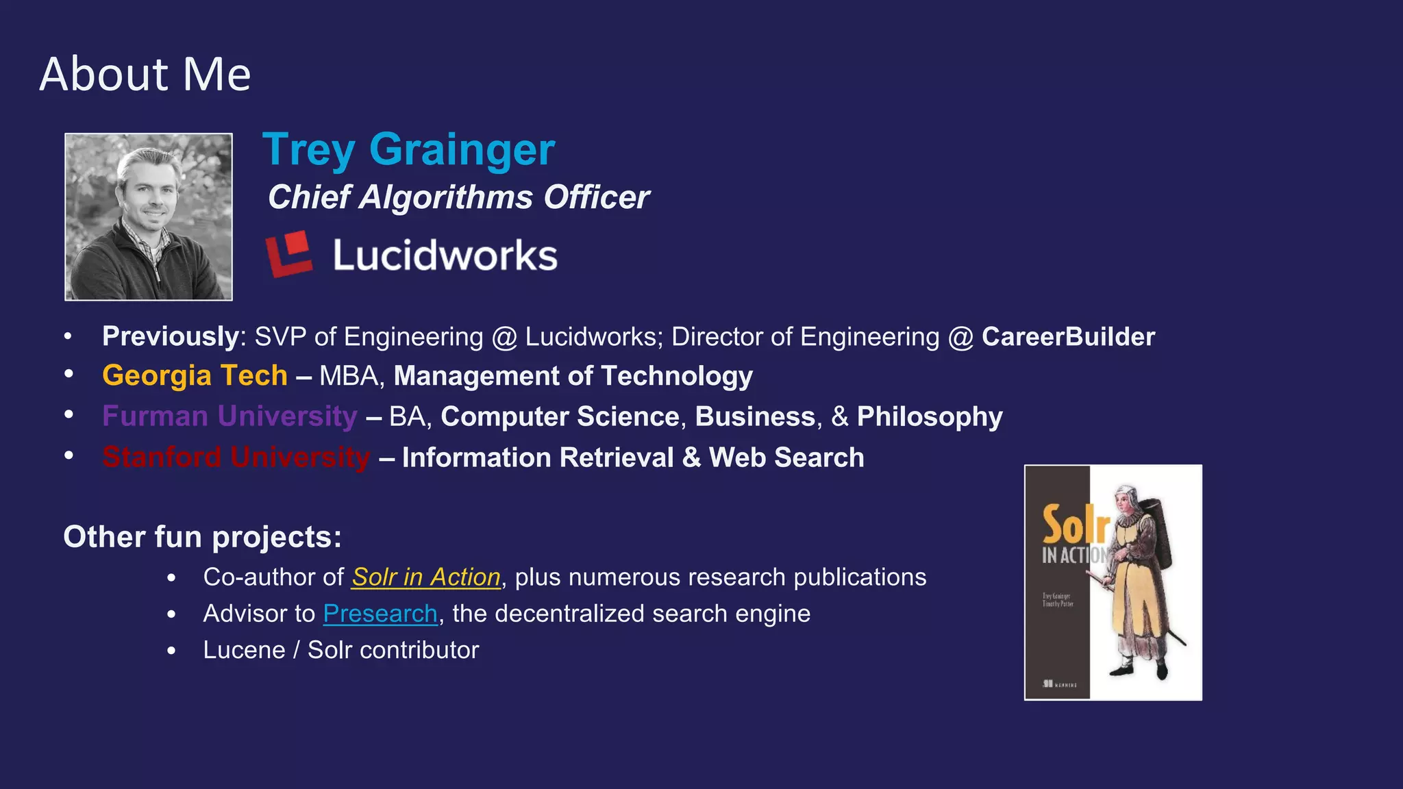 Balancing the Dimensions of User Intent | PPT