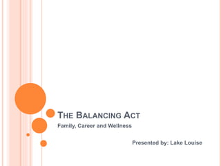 Balancing Act | PPTX