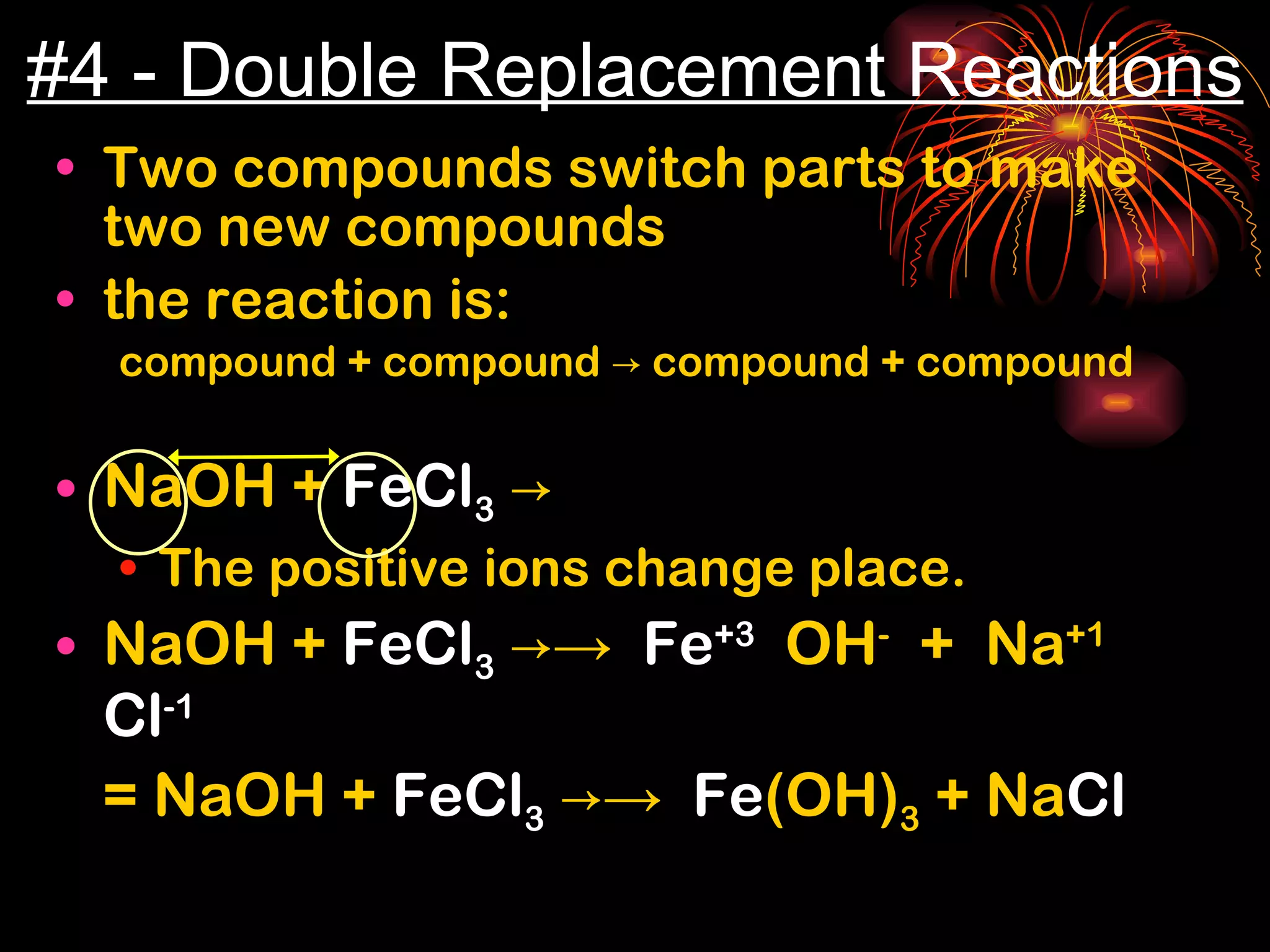 Balancing and reaction types | PPT