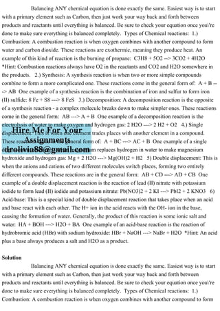 Balancing ANY chemical equation is done exactly t.pdf