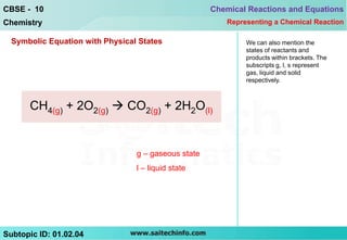 Balancing chemical equation | PPTX
