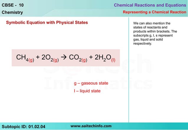 Balancing chemical equation | PPTX | Chemistry | Science