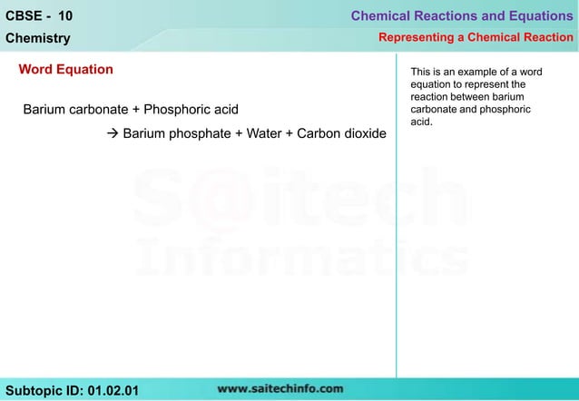 Balancing chemical equation | PPTX | Chemistry | Science