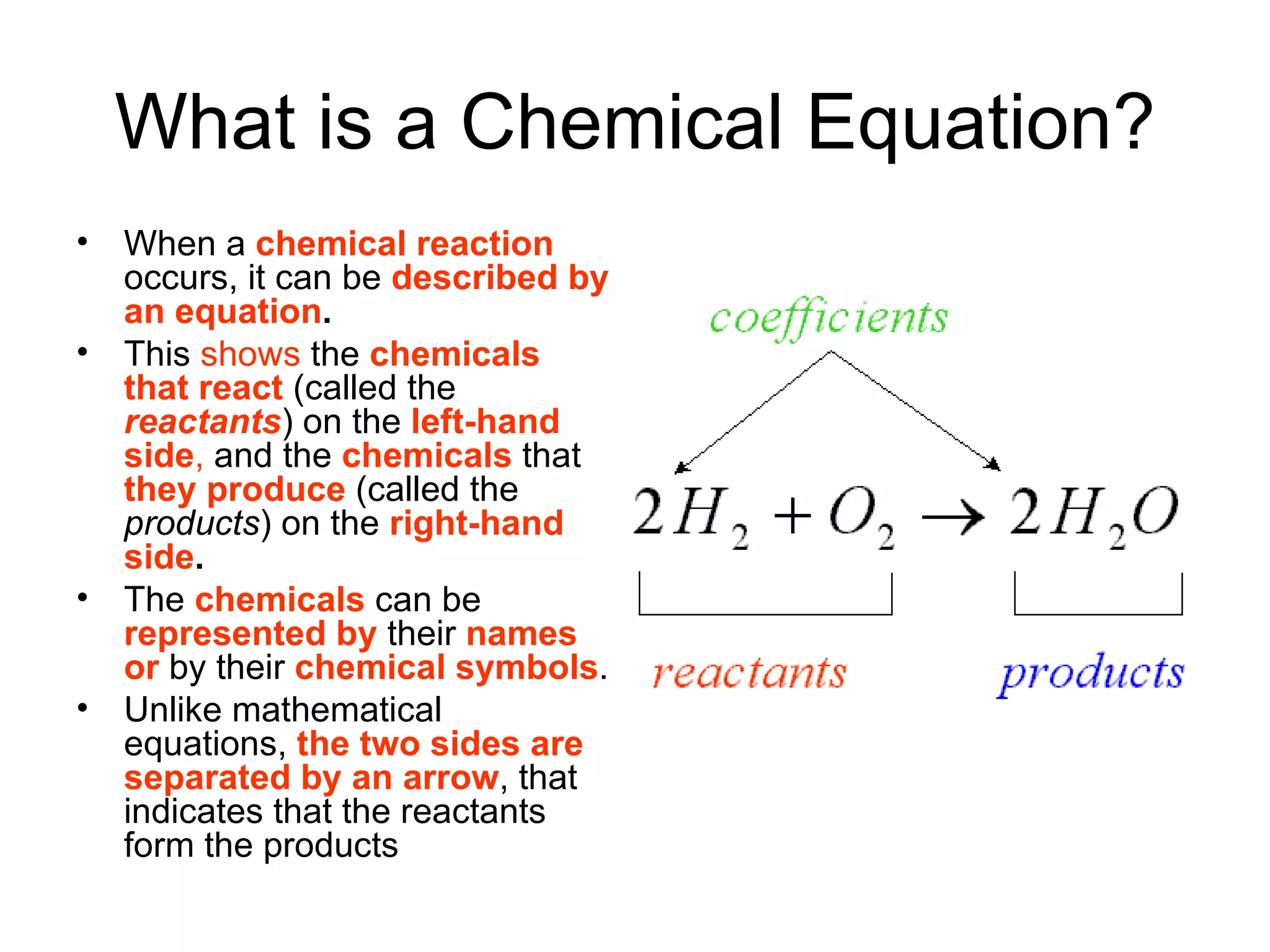 Balancing Chemical Equations 1 | PPT