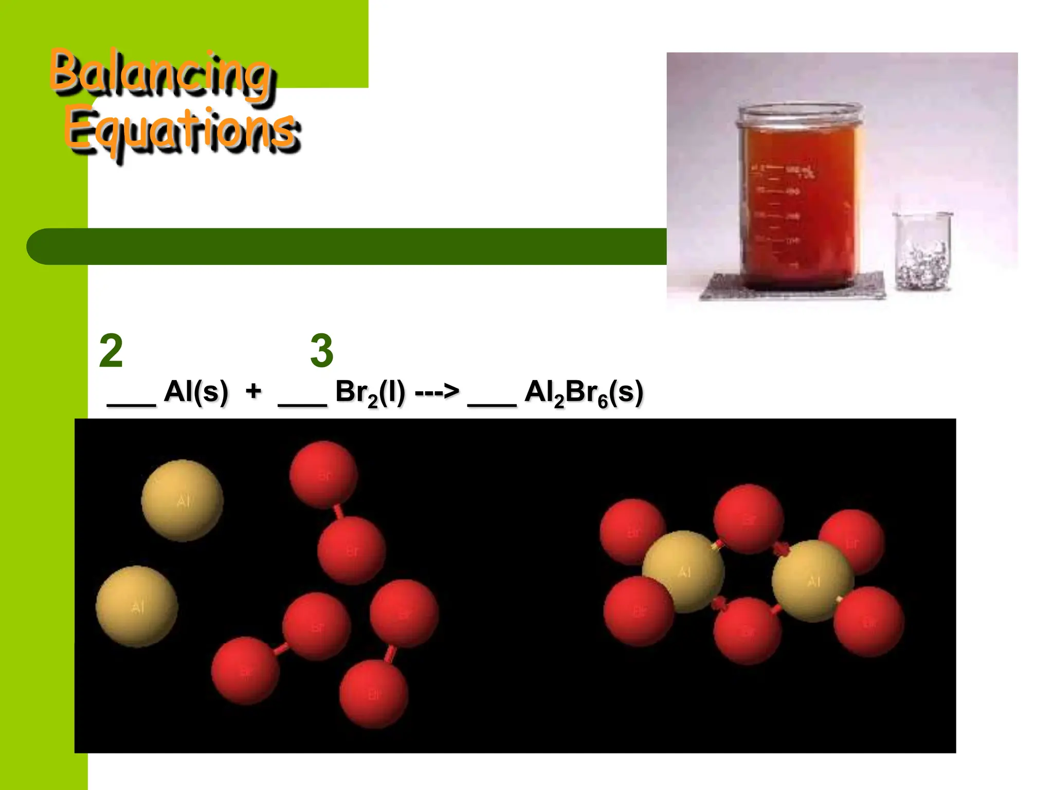 BalancingChemical Equations and Law of Conservation of Mass | PPT