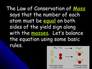 Balancing chemical equations notes | PPT