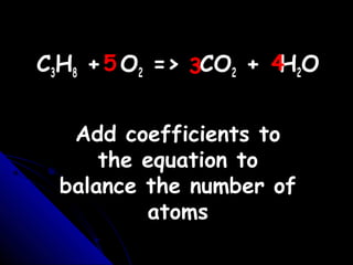Balancing chemical equations notes | PPT