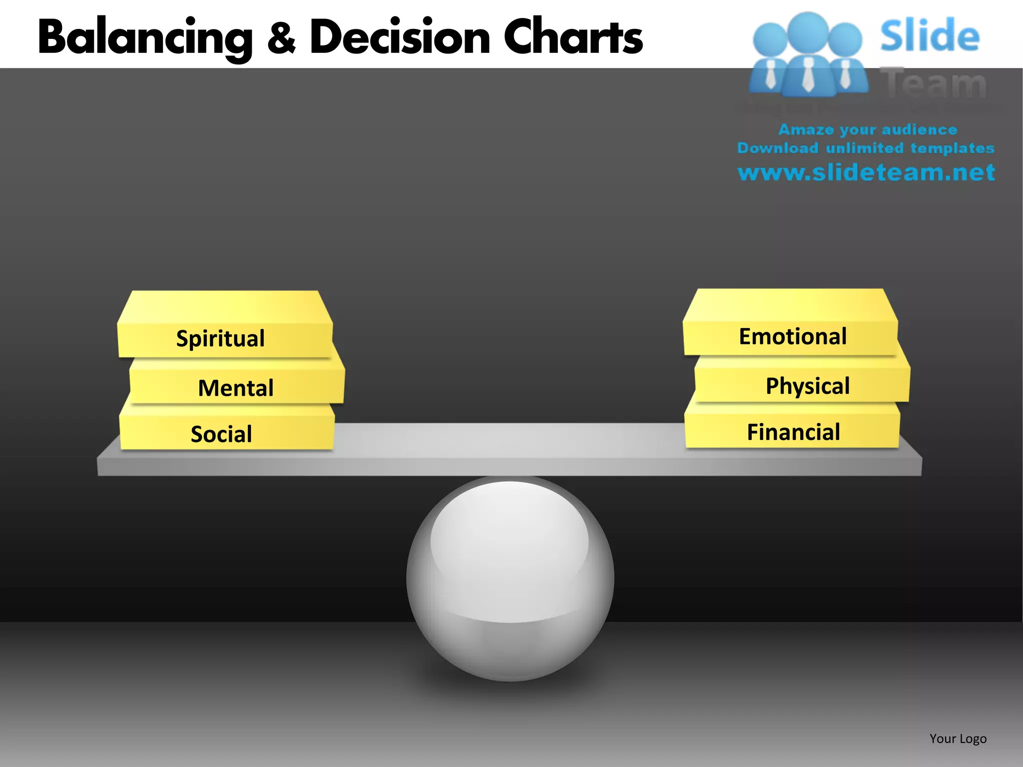 Balancing decision charts powerpoint presentation slides db ppt ...