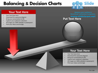 Balancing decision charts powerpoint presentation slides db ppt ...