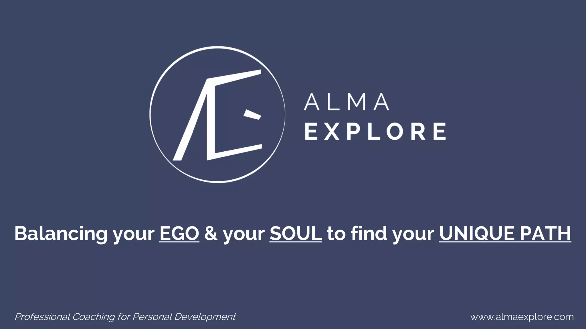 Balancing ego & soul for defining your unique path | PPT