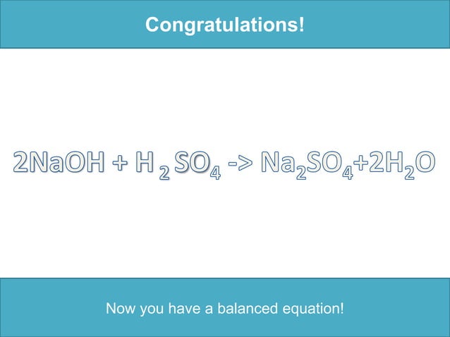Balancing Equations | PPT