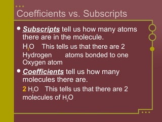 Balancing equations | PPT