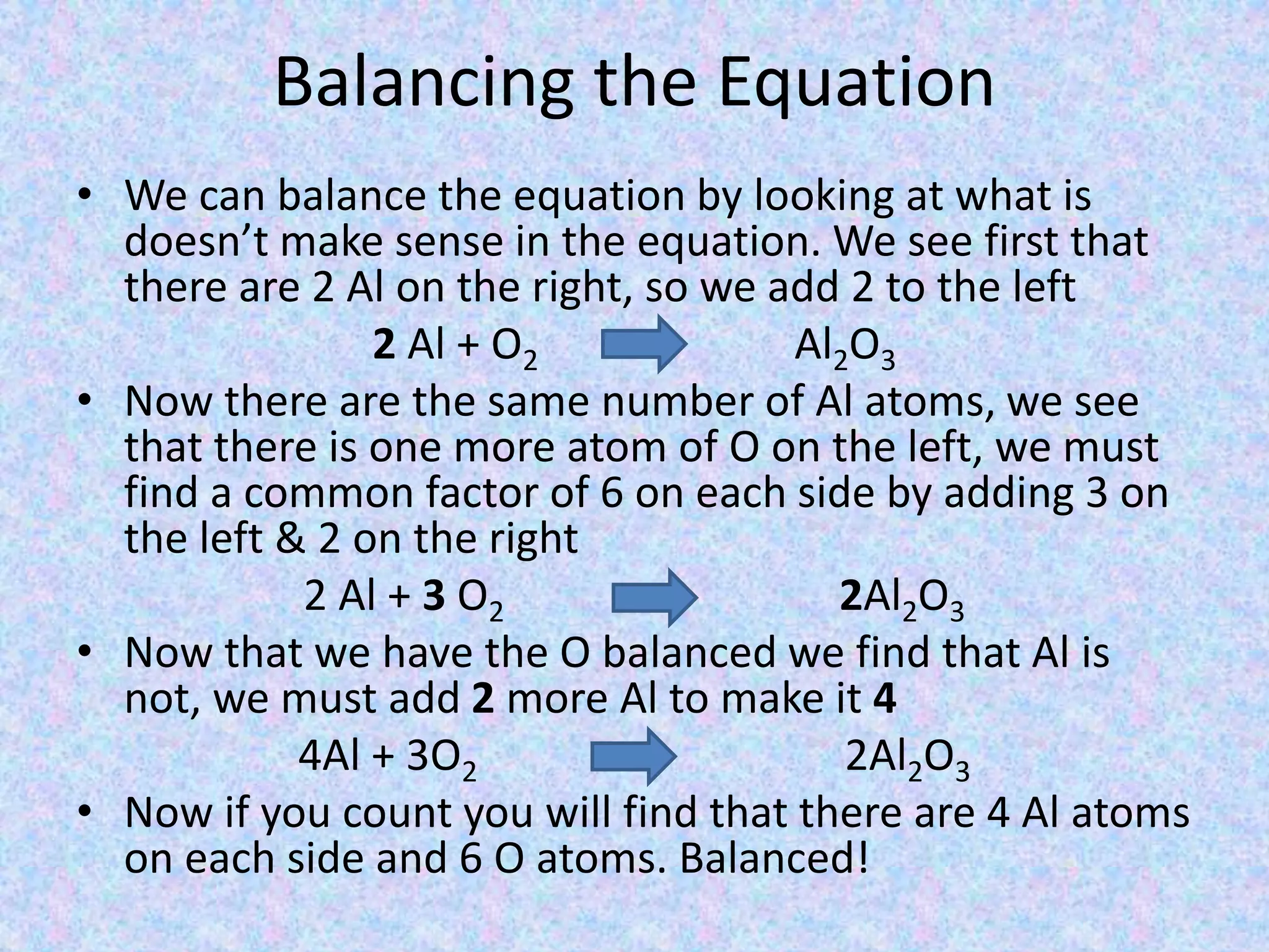 Balancing Equations-2.ppt | Board Games and Puzzles | Games and Puzzles