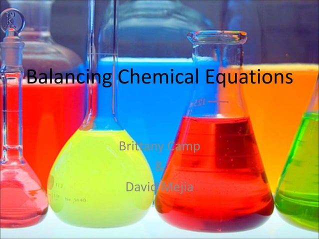 Balancing Equations-2.ppt | Board Games and Puzzles | Games and Puzzles